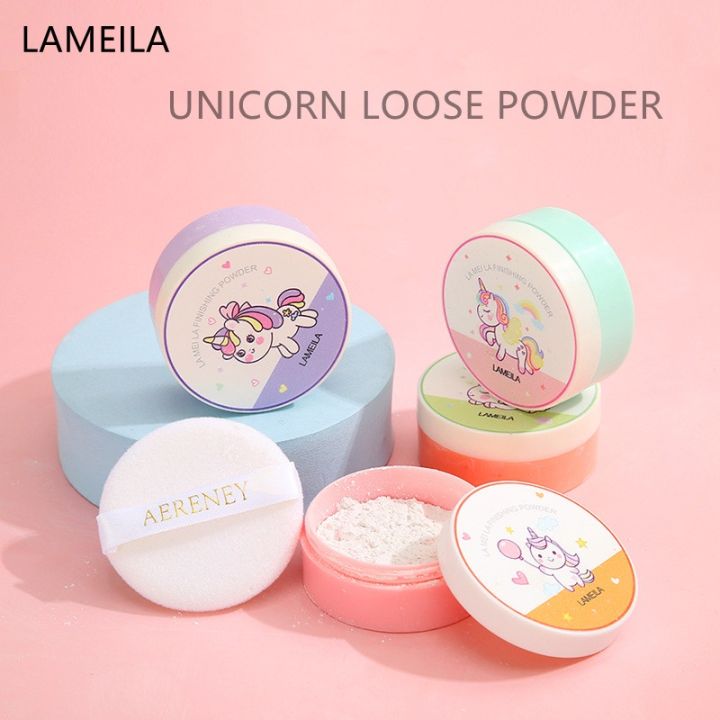 Lameila Unicorn Makeup Setting Loose Powder | Lazada