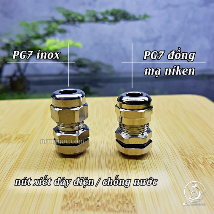 Nút PG7 INOX | Ốc Siết Cáp PG7 - Dùng Chế Lọc Phụ Kiện DIY Lọc [Loại ...