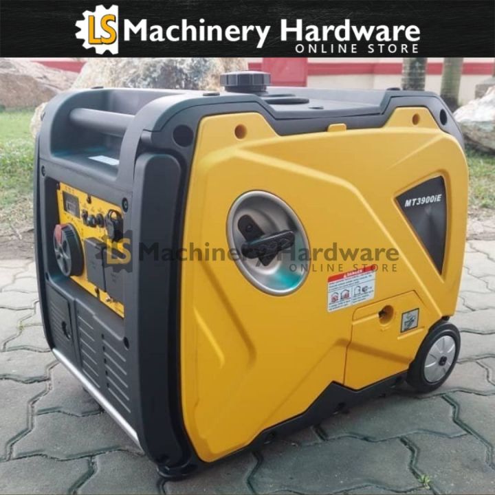 MOTO MT3900IE 3500W/3.5KW 4-Stroke Battery Start Portable Silent Petrol ...