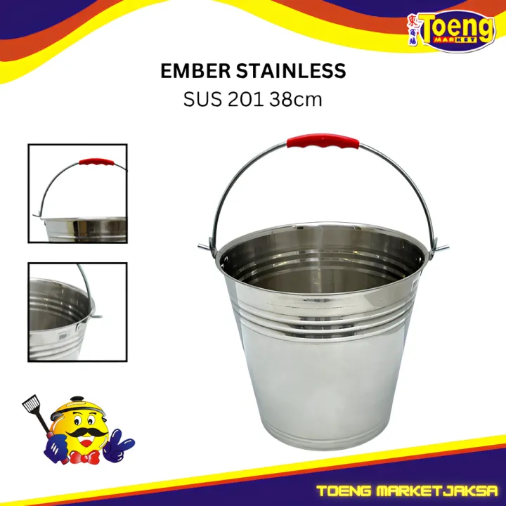 Ember Stainless Sus 201 - Timba Air Stainless 201 38cm ZC | Lazada ...