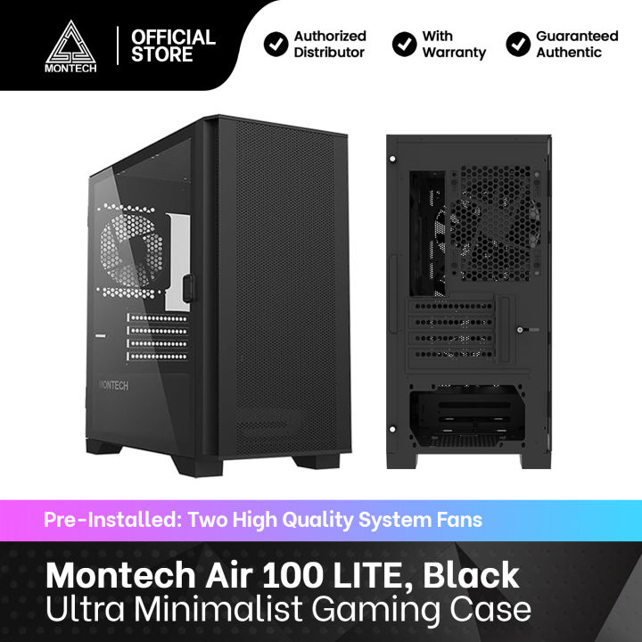 Montech Air 100 LITE Ultimate Cooling Performance With Ultra Minimalist ...