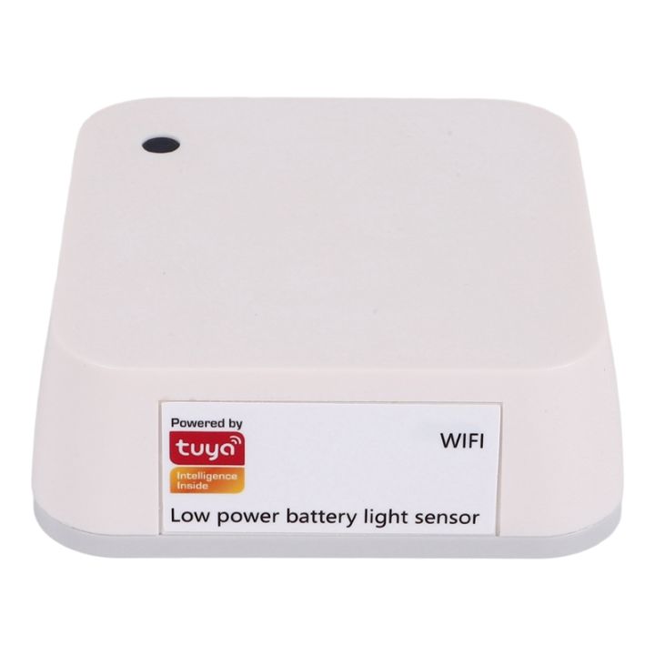 Tuya Wifi Smart Light Sensor Battery Powered Smart Smart Detector ...