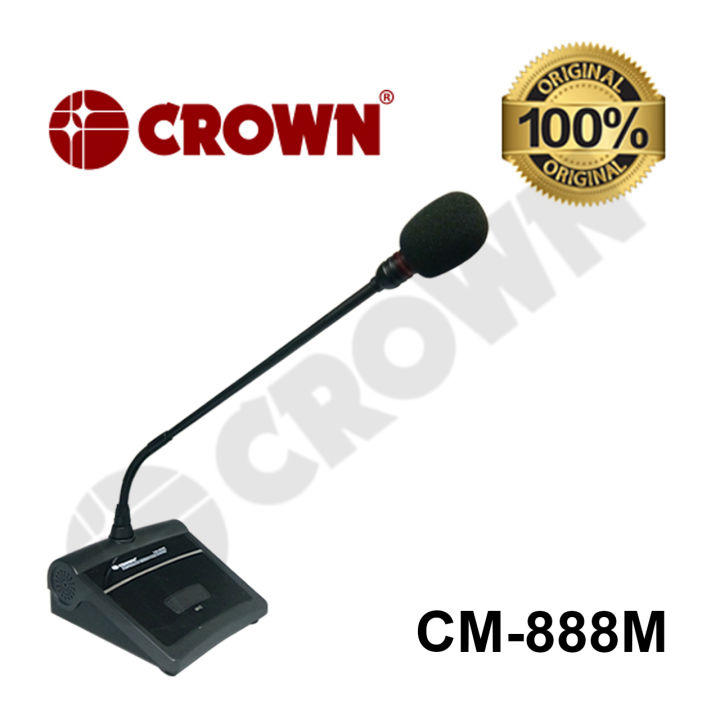 CM-888M (MEMBER) CROWN CONFERENCE MICROPHONE SYSTEM | Lazada PH