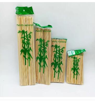 Bamboo Skewers (Round) BBQ Stick 100pcs/pack | Lazada PH