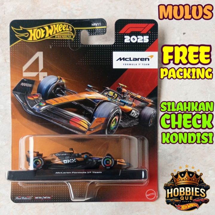 Hot Wheels 2025 Formula One Collection McLaren Formula 1 Team (#4 ...