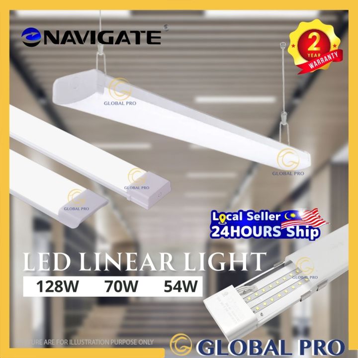 NAVIGATE LED Linear Light Batten Light Ceiling Surface Mounted LED Tube ...