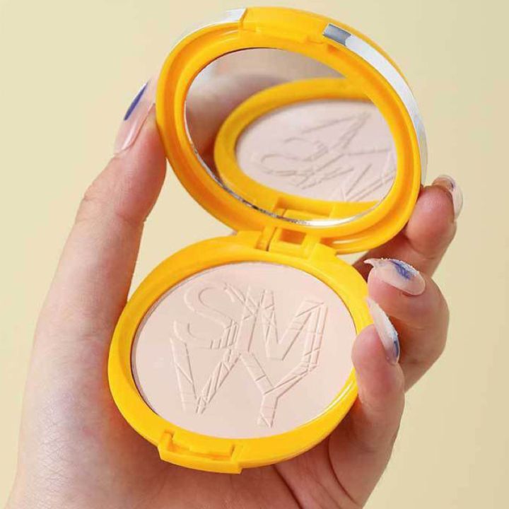 แป้งพัฟ SVMY Powder ผสมคอนซีลเลอร์ เนื้อเนียน บางเบา เเบบพกพา FV5132 ...