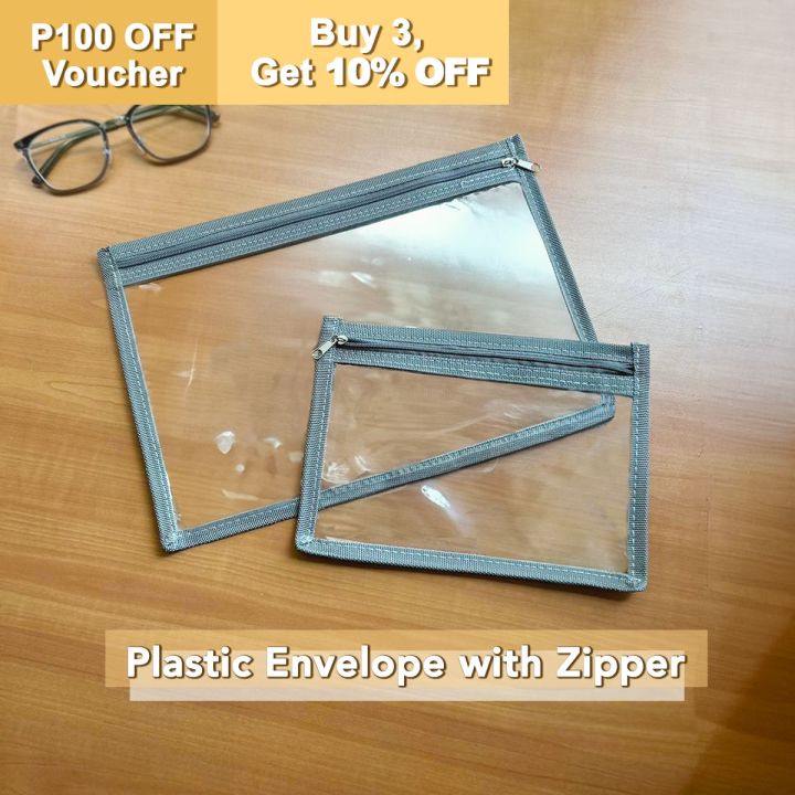 Onlinesavers Plastic Envelope with Zipper | Lazada PH