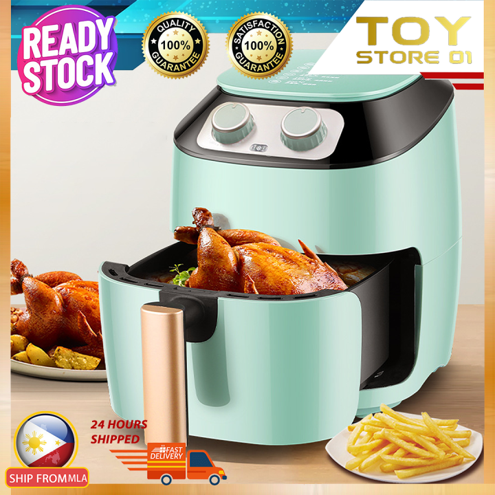 Household Air Fryer Oven All-In-One Multi-Function Oil-Free Timed Fully ...