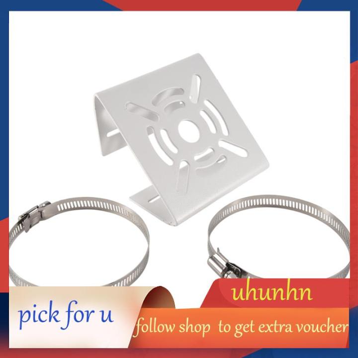 【uhunhn】-Universal Vertical Pole Mount Adapter, with 2 Loops, Wall Mounting Loop Bracket | Lazada PH