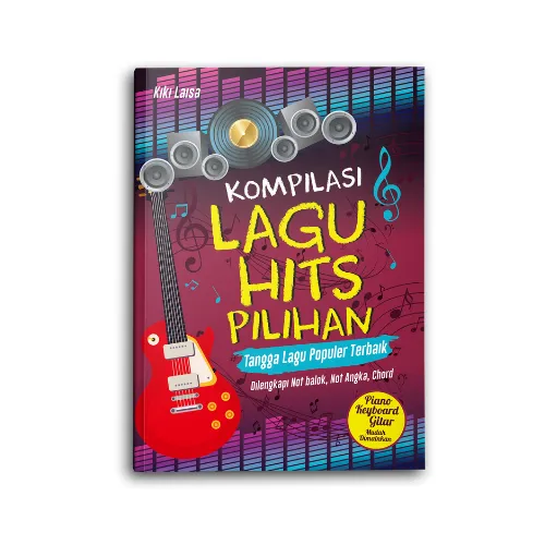 Buku Musik Kompilasi Lagu Hits Pilihan Partitur Not Balok dan Angka ...