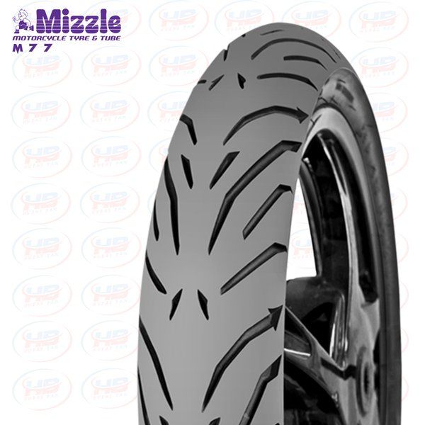 Ban Motor MIZZLE M77 100/80-14 MATIC (Tubeless) Free pentil !! | Lazada ...