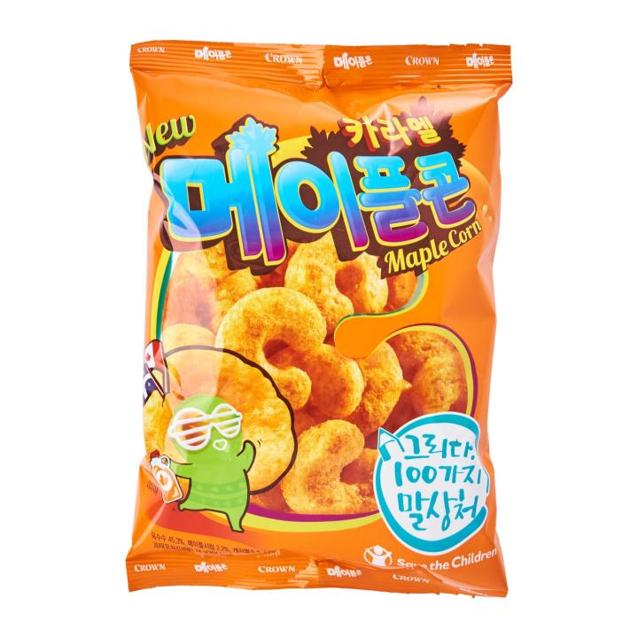 Crown Caramel Corn Snack With Maple Syrup Korean | Lazada Singapore