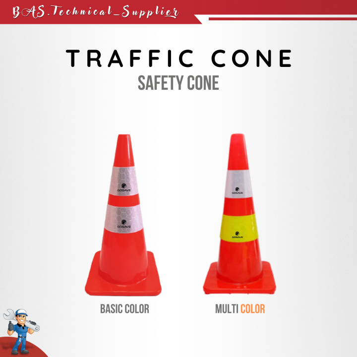Traffic Cone Rubber Gosave / Safety Cone Rubber | Lazada Indonesia