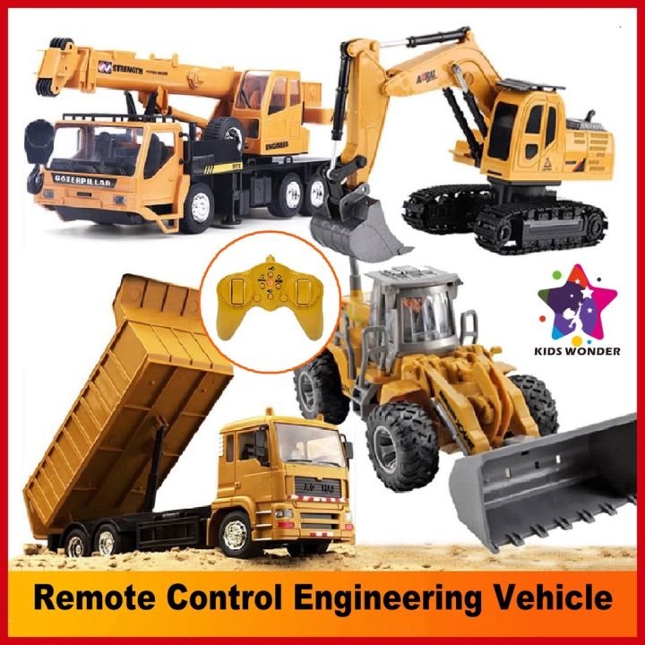 Control Excavator Bulldozer Truck Vehicle With Chargeable Battery ...