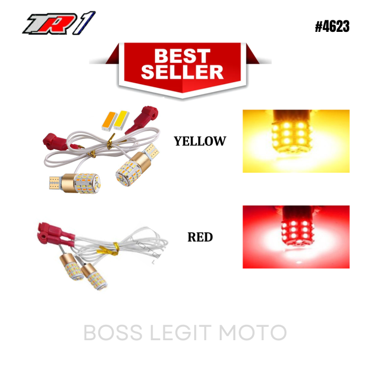 PARK LIGHT YELLOW RED TR1-4623 DUAL CONTACT LED SIGNAL/PARK LIGHT ...