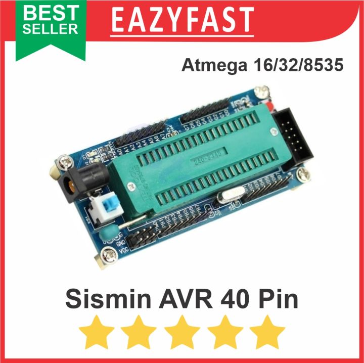 Sistem Minimum System Atmega16 Atmega32 Atmega8535 40 Pin AVR Sismin ...
