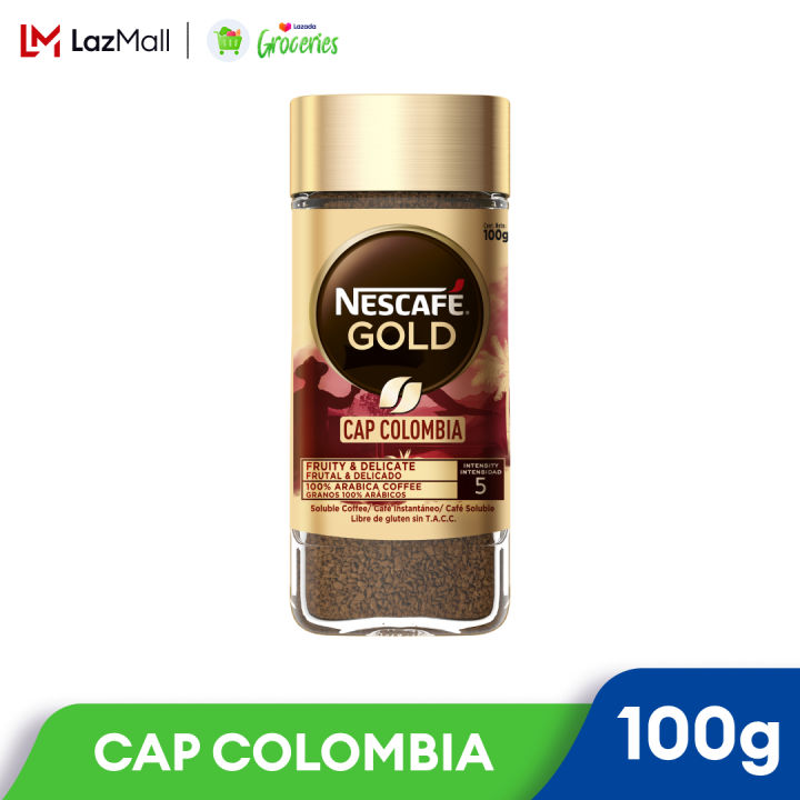 NESCAFÉ Gold Origins Cap Colombia Coffee Jar (100g) Smooth and Fruity ...