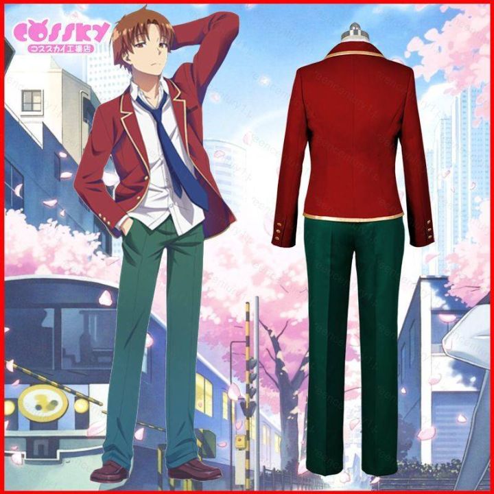 YS Anime Classroom of the Elite Cosplay Man Woman JK School Uniform ...