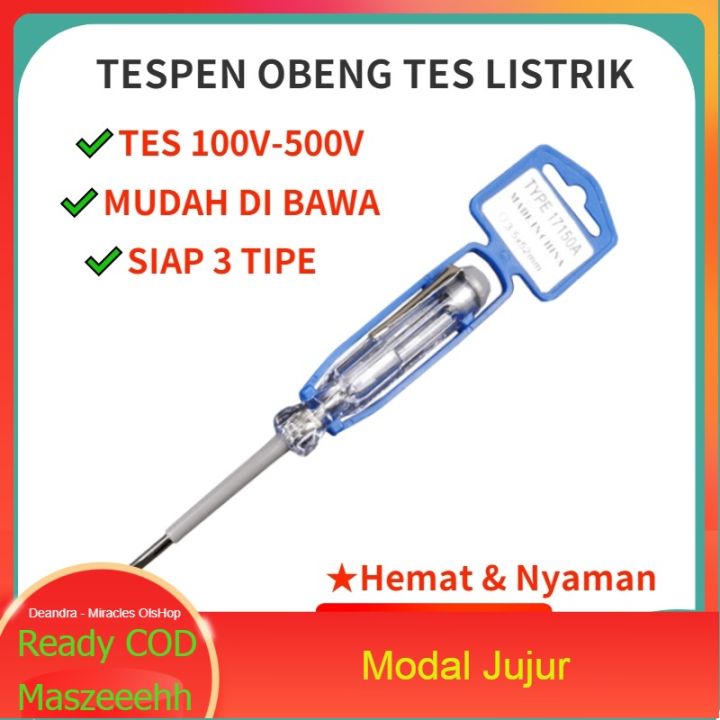 TESPEN/OBENG TES LISTRIK | Lazada Indonesia