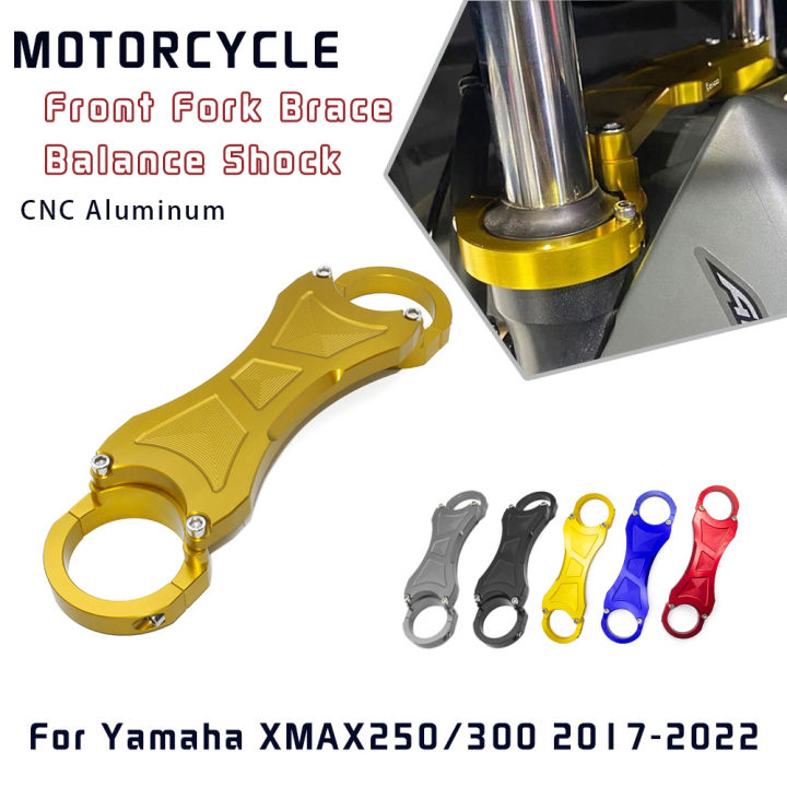 Motorcycle Front Mount Front Fork Brace Balance Shock Aluminum Bracket ...