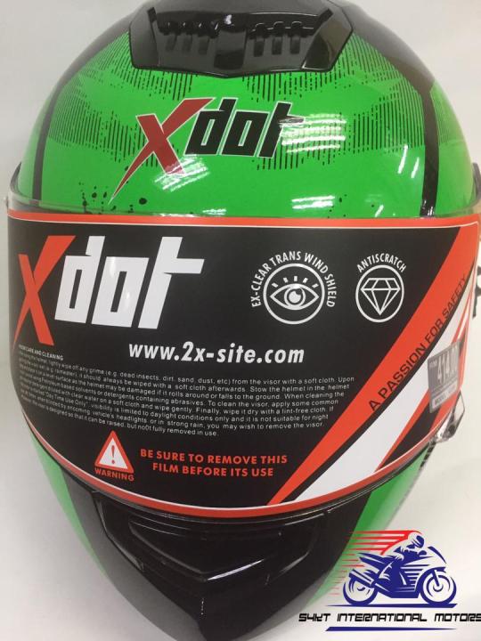 XDot Full Face Helmet GPTech III | Lazada