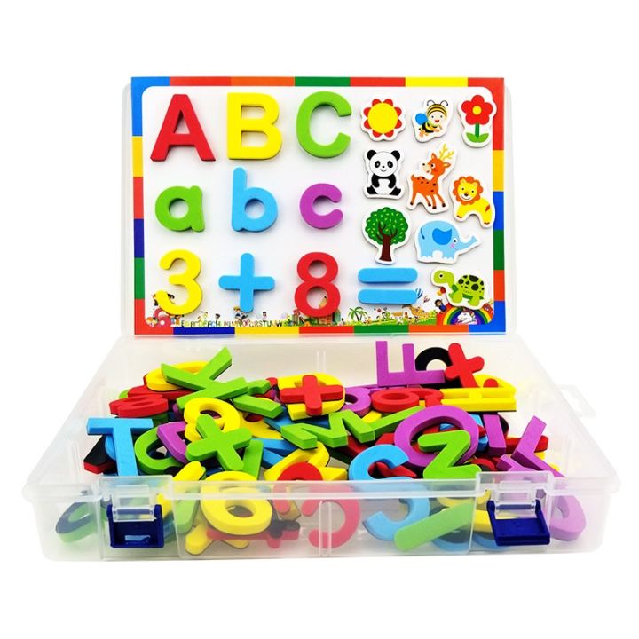 Magnetic Letters, Numbers, Symbols Foam Alphabet Magnets for Kids ...