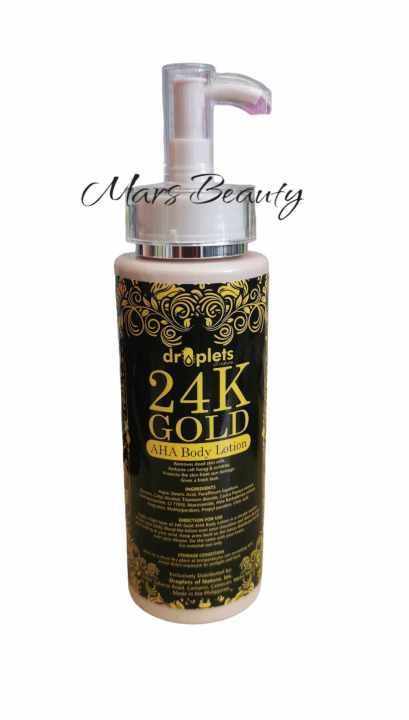 24k Gold Aha Body Lotion Whitening New bottle | Lazada PH