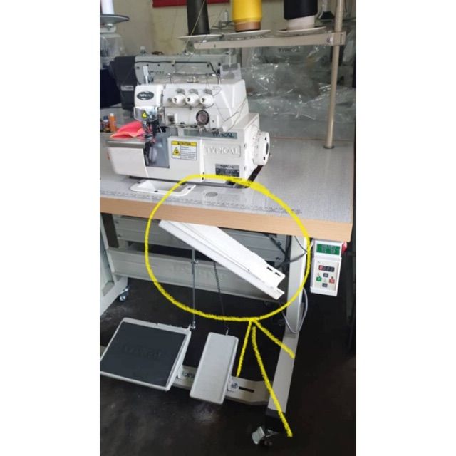 Corong Buang Sampah Mesin Jahit Tepi Industri / Industrial Overlock ...