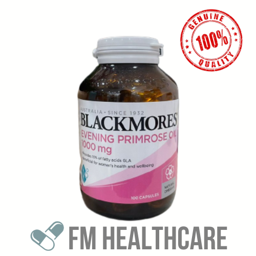 Blackmores Evening Primrose Oil (EPO) (100 capsules) [Exp: 01/2024 ...