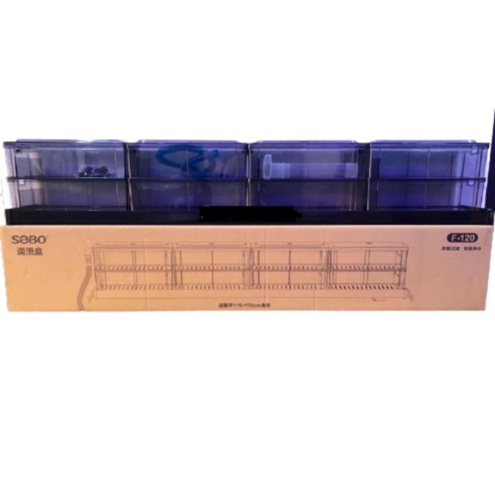 ***Malaysia Ready Stock*** Sobo F120 Aquarium Top Filter Box Drip Box ...