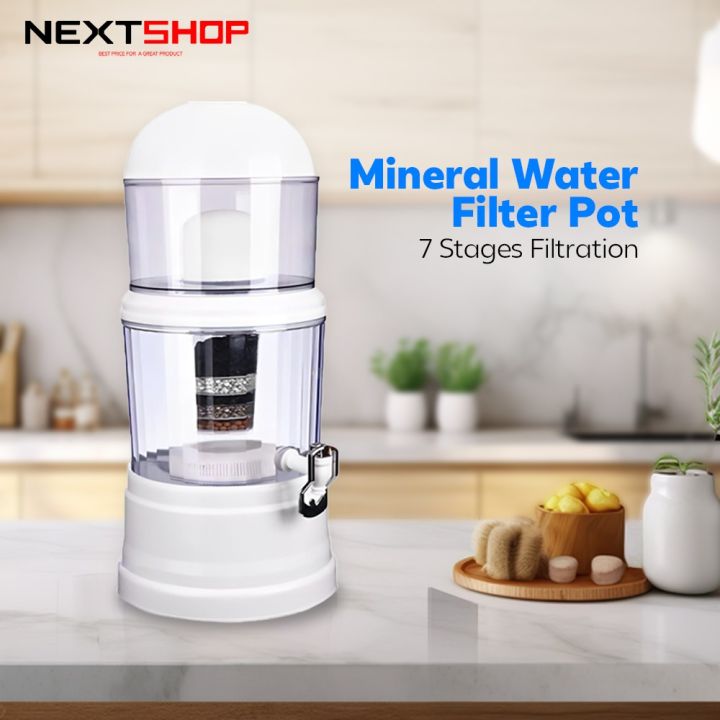 Mineral water filter pot 7 stages | Lazada PH