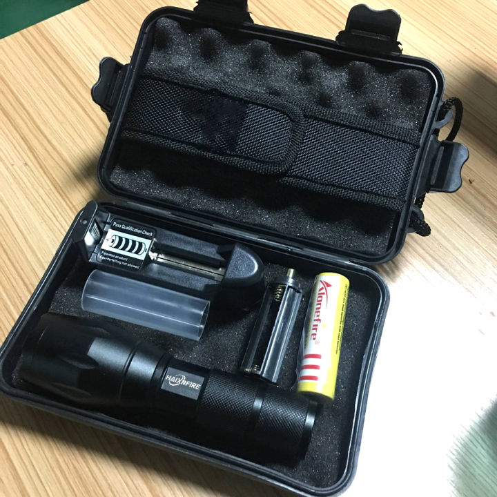 HaixnFire G700 powerful 14W Zoomable LED Flashlight XP-L V6 L2 T6 Waterproof led torch | Lazada PH