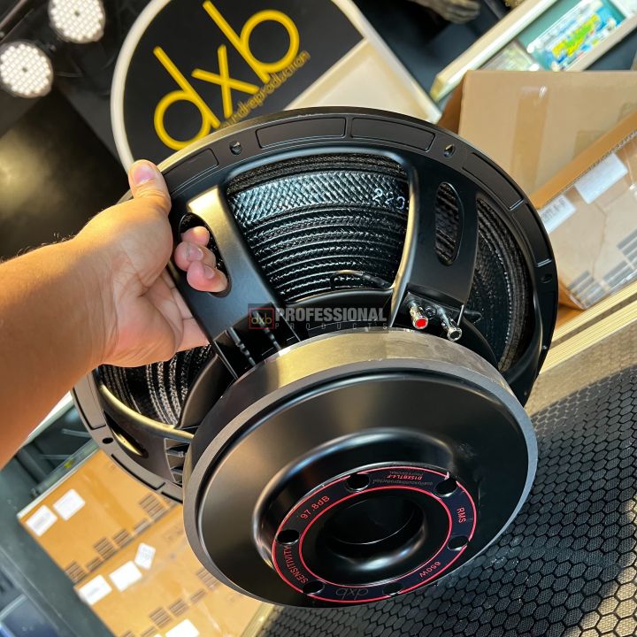 dxb Carbon FIber Speaker 15” upto 1950w PEAK (650w RMS) True Rated ...