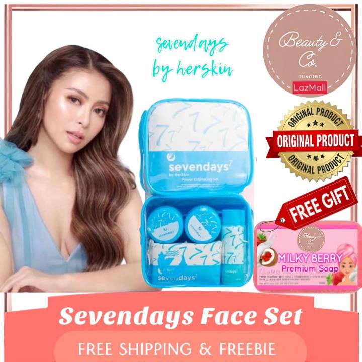 Sevendays Rejuvenating Power Exfoliating Set Sevendays Rejuv Set 7 days ...