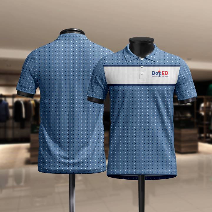 DEPED MATATAG POLO UNIFORM FULL SUBLIMATION POLO-Shirt FOR Men AND ...