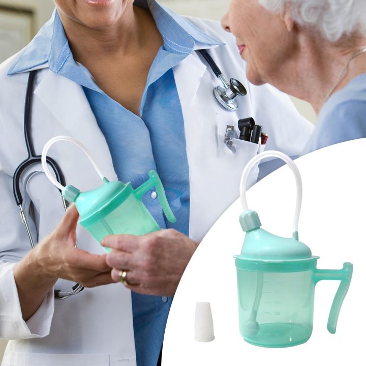 Elderly Drinking Aids Feeding Cup，Convalescent No Spill Feeding Cup ...