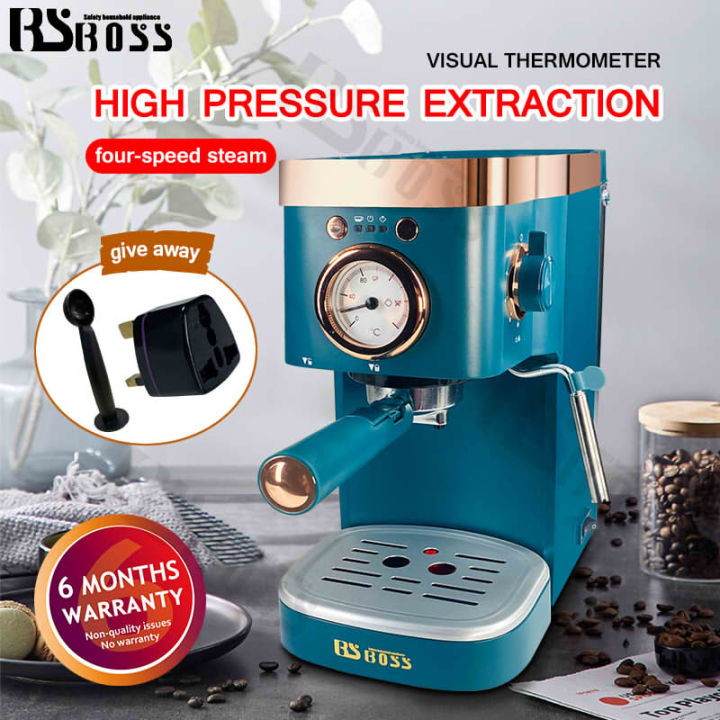 BS BOSS Professional 20 bar semi-automatic coffee machine espresso ...