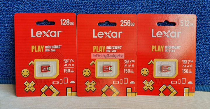 Lexar Play Micro SDXC Class 10 150MB/s for Nintendo Switch and Gaming ...