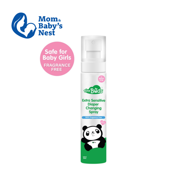Tiny Buds Extra Sensitive Diaper Changing Spray 120ml | Lazada PH
