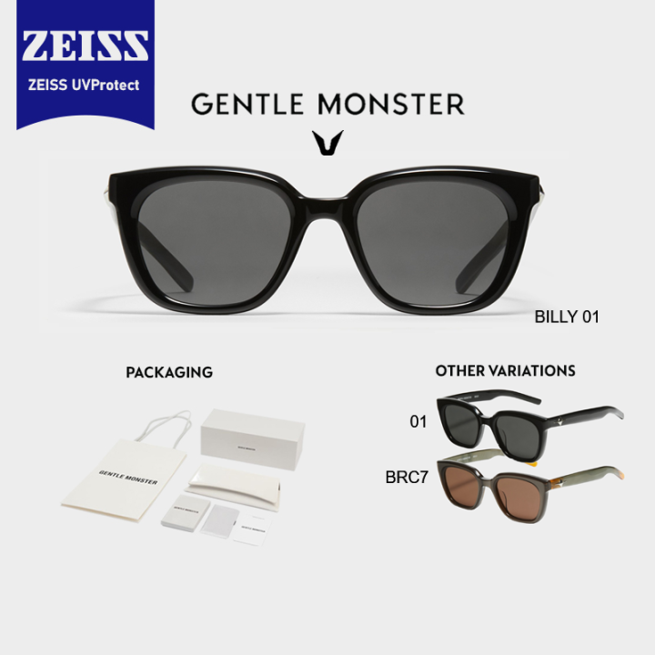 GENTLE MONSTER ZEISS LENS BILLY 01 / BRC7 KOREAN SUNGLASSES UNISEX ...
