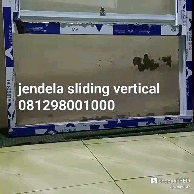rel jendela sliding vertical aluminium kayu upvc. engsel vertical ...