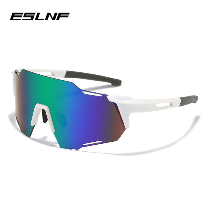 ESLNF Cycling Sunglasses Unisex UV400 Cycling Shades fit for Running ...