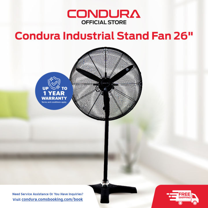 Condura Heavy Duty Industrial Stand Fan 26" | Lazada PH