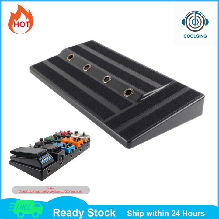 Large Size Guitar Effects Pedal Board Sturdy PE Plastic Guitar ...