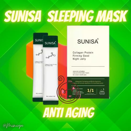 SUNISA Collagen Mask Jelly Sleeping Mask Hydrating Moisturizing ...