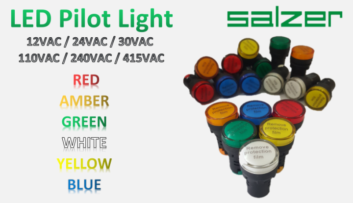 SALZER LED Pilot light Panel light SZ22C 22MM | Lazada