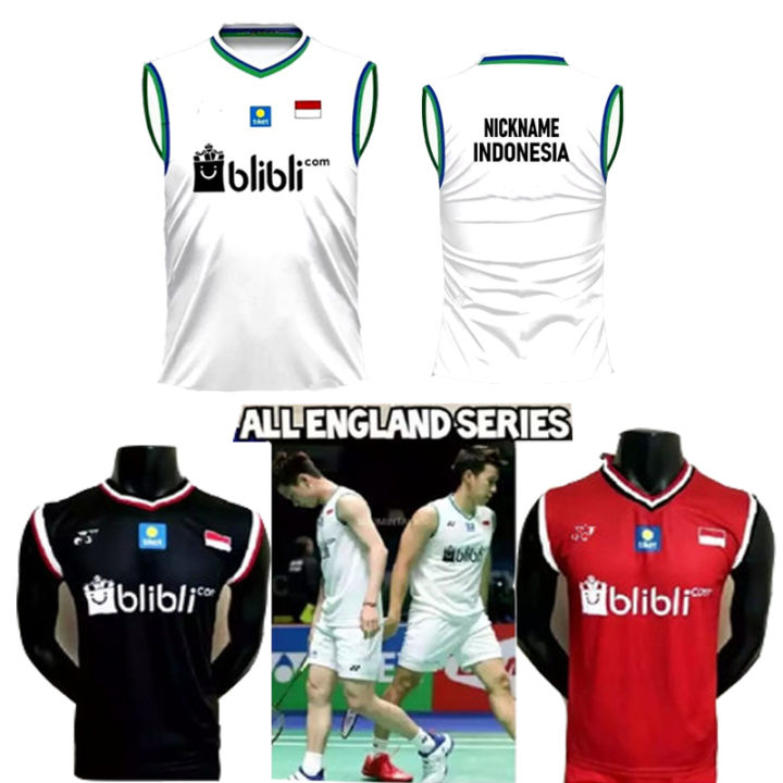 baju singlet badminton Y155 / jersey badminton dewasa / singlet All ...