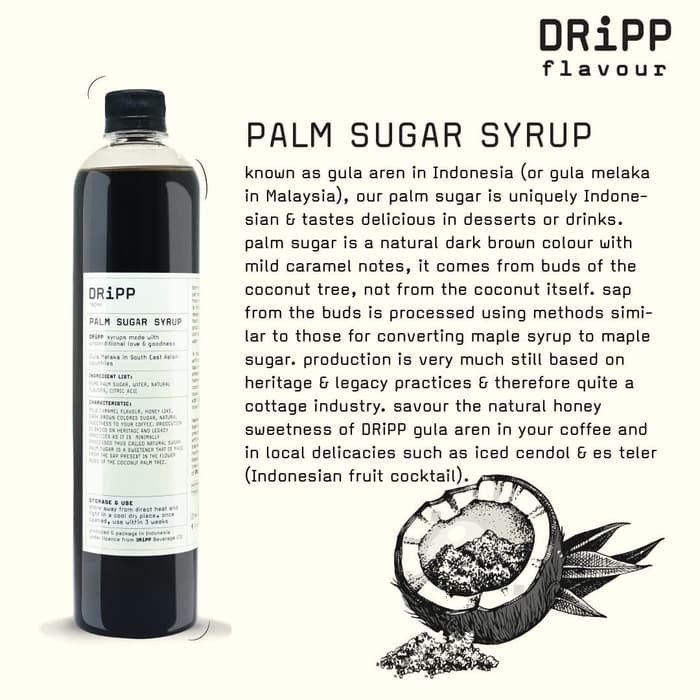 DRiPP - Syrup Palm Sugar 760 ML | Lazada Indonesia