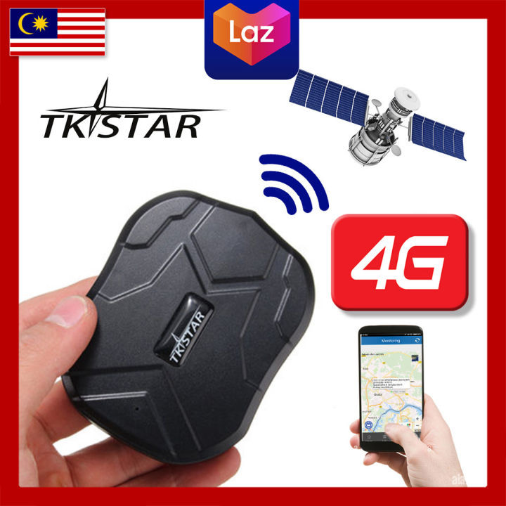 TKSTAR 4G LTE GPS Tracker Locator Global for Car Powerful Magnet Long ...